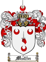 Mullin Family Crest Mullin Coat of Arms - Tradebit