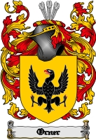 Orner Family Crest Orner Coat of Arms Digital Download - Tradebit