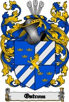 Ostrom Family Crest Ostrom Coat of Arms Digital Download - Tradebit