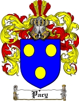 Pacy Family Crest Pacy Coat of Arms - Tradebit