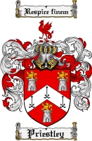 Priestley Family Crest Priestley Coat of Arms - Tradebit