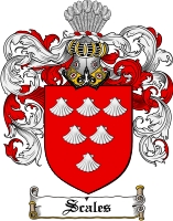 Scales Family Crest Scales Coat of Arms - Tradebit