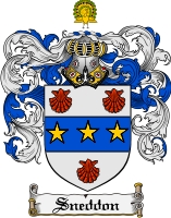 Sneddon Family Crest Sneddon Coat of Arms - Tradebit