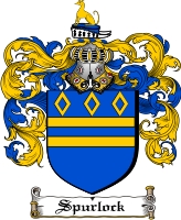 Spurlock Family Crest Spurlock Coat of Arms - Tradebit