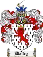 Walley Family Crest Walley Coat of Arms - Tradebit