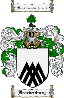 Brackenbury Family Crest Brackenbury Coat of Arms Digital Download ...