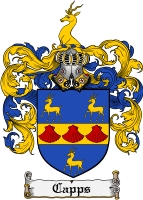 Capps Family Crest Capps Coat of Arms Digital Download - Tradebit