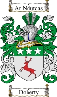 Doherty Family Crest Doherty Coat of Arms - Tradebit
