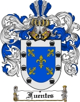 Fuentes Family Crest Fuentes Coat of Arms - Tradebit