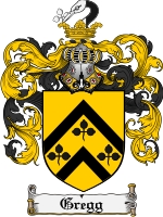 Gregg Family Crest Gregg Coat of Arms Digital Download - Tradebit