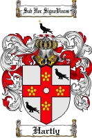 Hartly Family Crest Hartly Coat of Arms Digital Download - Tradebit