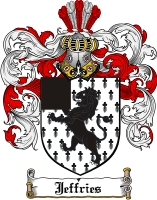 Jeffries Family Crest Jeffries Coat of Arms - Tradebit