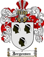 Jorgensen Family Crest Jorgensen Coat of Arms - Tradebit