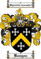 Kenyon Family Crest Kenyon Coat of Arms Digital Download - Tradebit
