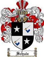 Schulz Family Crest Schulz Coat of Arms Digital Download - Tradebit