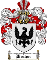 Weston Family Crest Weston Coat of Arms - Tradebit
