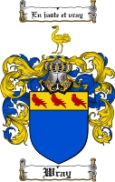 Wray Family Crest Wray Coat of Arms - Tradebit
