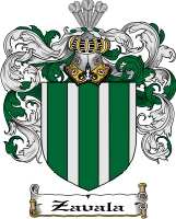Zavala Family Crest Zavala Coat of Arms - Tradebit