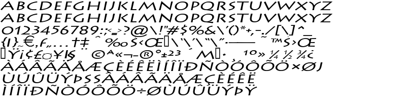 ListeExtended Italic - Tradebit