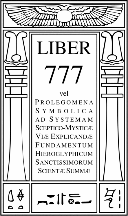 Liber 777 by Aleister Crowley - Download eBooks