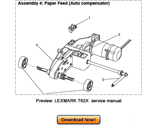 LEXMARK T620 T620n T622 T622n Service Repair Manual Download - Tradebit