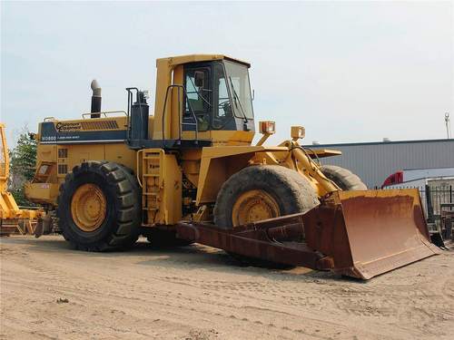 KOMATSU WD600-1 WHEEL DOZER SERVICE SHOP REPAIR MANUAL (S/N: 10001 and ...