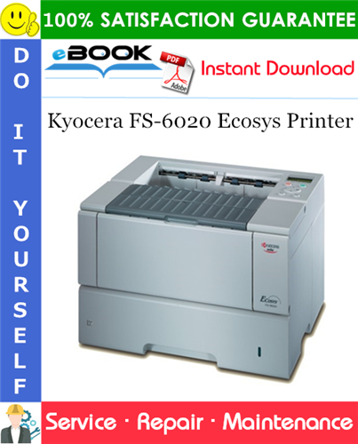 Best ☆☆ Kyocera FS-6020 Ecosys Printer Service Repair Manual + Parts ...