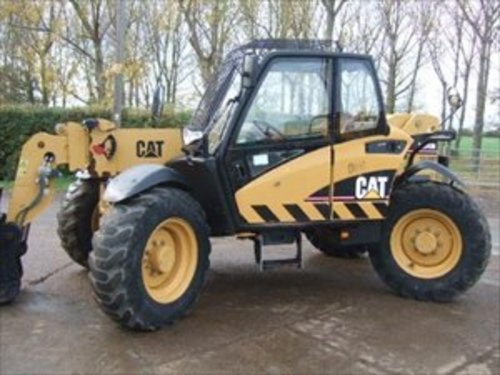 CATERPILLAR TH220B TH330B TH340B TELEHANDLER HYDRAULIC SCHEMATIC MANUAL ...