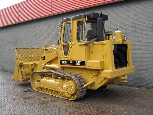 CATERPILLAR 963B TRACK-TYPE LOADER POWER TRAIN HYDRAULIC SCHEMATIC ...