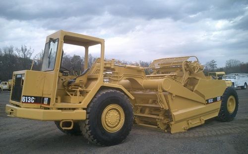 CATERPILLAR 613C WHEEL TRACTOR SCRAPER HYDRAULIC SCHEMATIC MANUAL ...