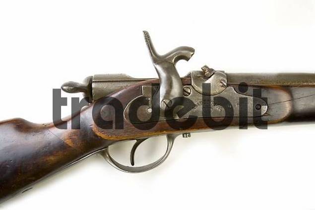 Percussion cap muzzle loader used in the 19. th century - Download ...