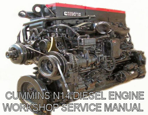 cummins N14 service manual diesel engine download guide - Download ...