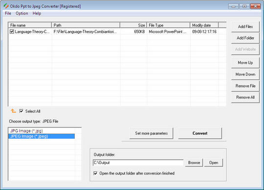 Ppt To Jpeg: Okdo Ppt to Jpeg Converter - Tradebit