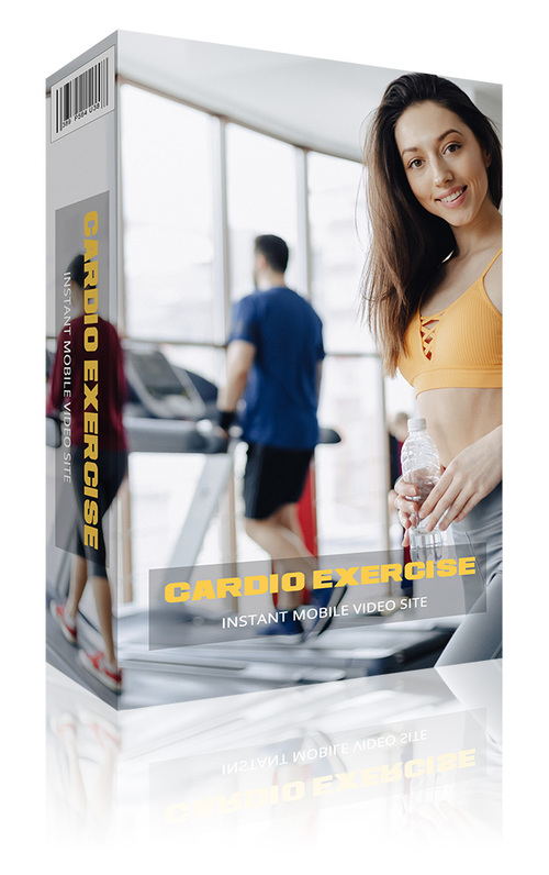 Cardio Exercise Instant Mobile Video Site - Tradebit