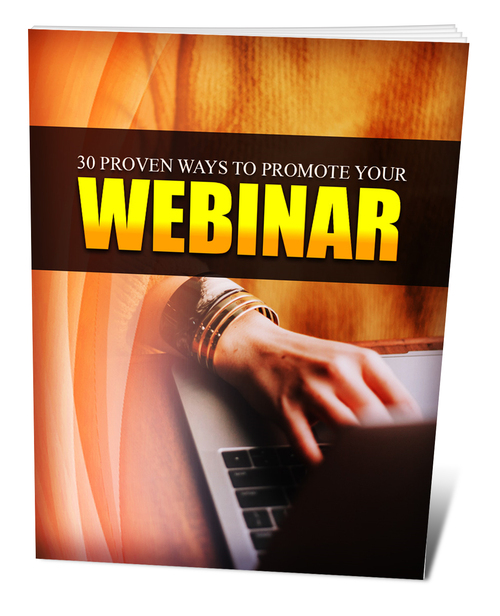30 Proven Ways To Promote Your Webinar - Tradebit